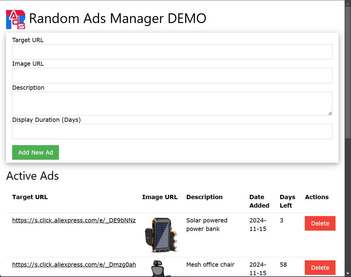 Random Ads Manager Alternatives and Similar Sites & Apps | AlternativeTo