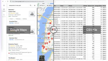 Map Lead Scraper: Google Maps scraping tool that helps users to grab and extract information ...