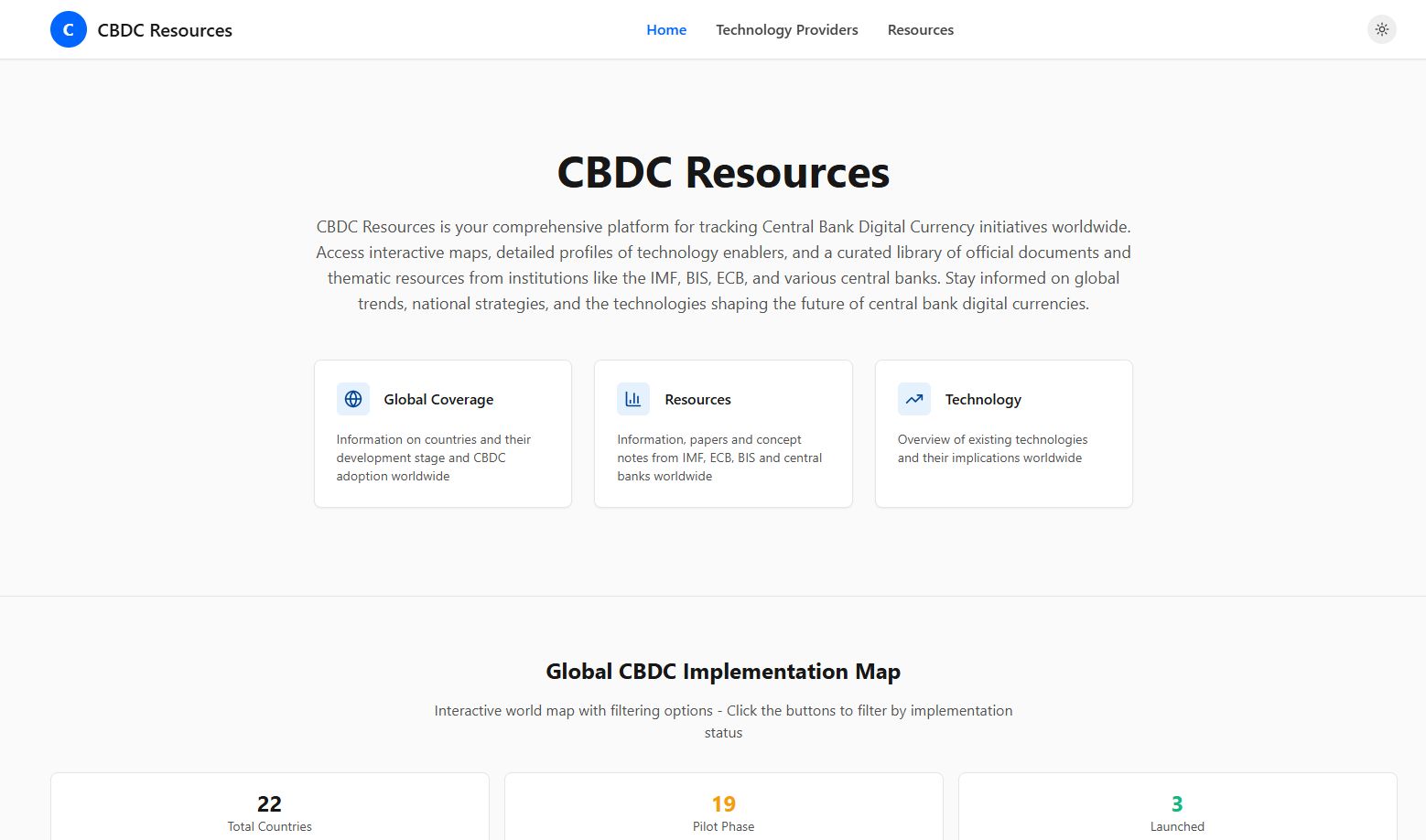 CBDC Resources: Is your comprehensive platform for tracking Central ...