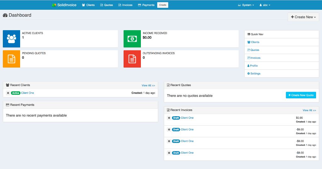 SolidInvoice: Open-source application that | AlternativeTo