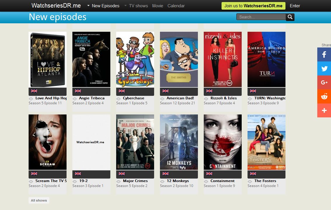 Watchseriesdr.me: Watch series online free | AlternativeTo
