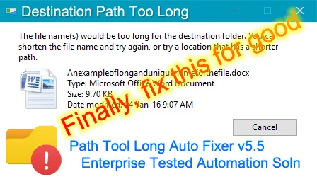 Path Too Long Auto Fixer (PTLAF) Alternatives - Explore Similar ...