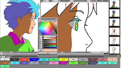 OpenToonz: Animation program that free software version of Toonz, the ...