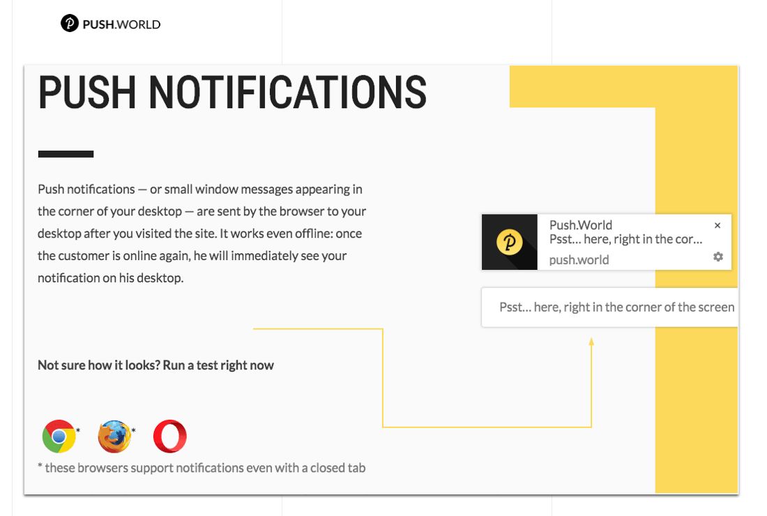 Push.World: Re-engage customers across web and mobile with automated ...