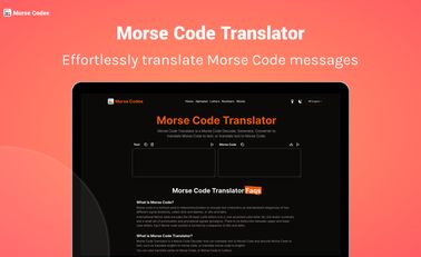 Morse Decoder Alternatives and Similar Apps & Services | AlternativeTo