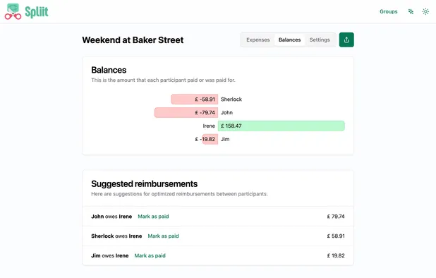 Spliit: Free and Open Source Alternative to Splitwise. | AlternativeTo