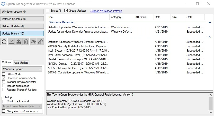 Update Manager for Windows Alternatives and Similar Software ...
