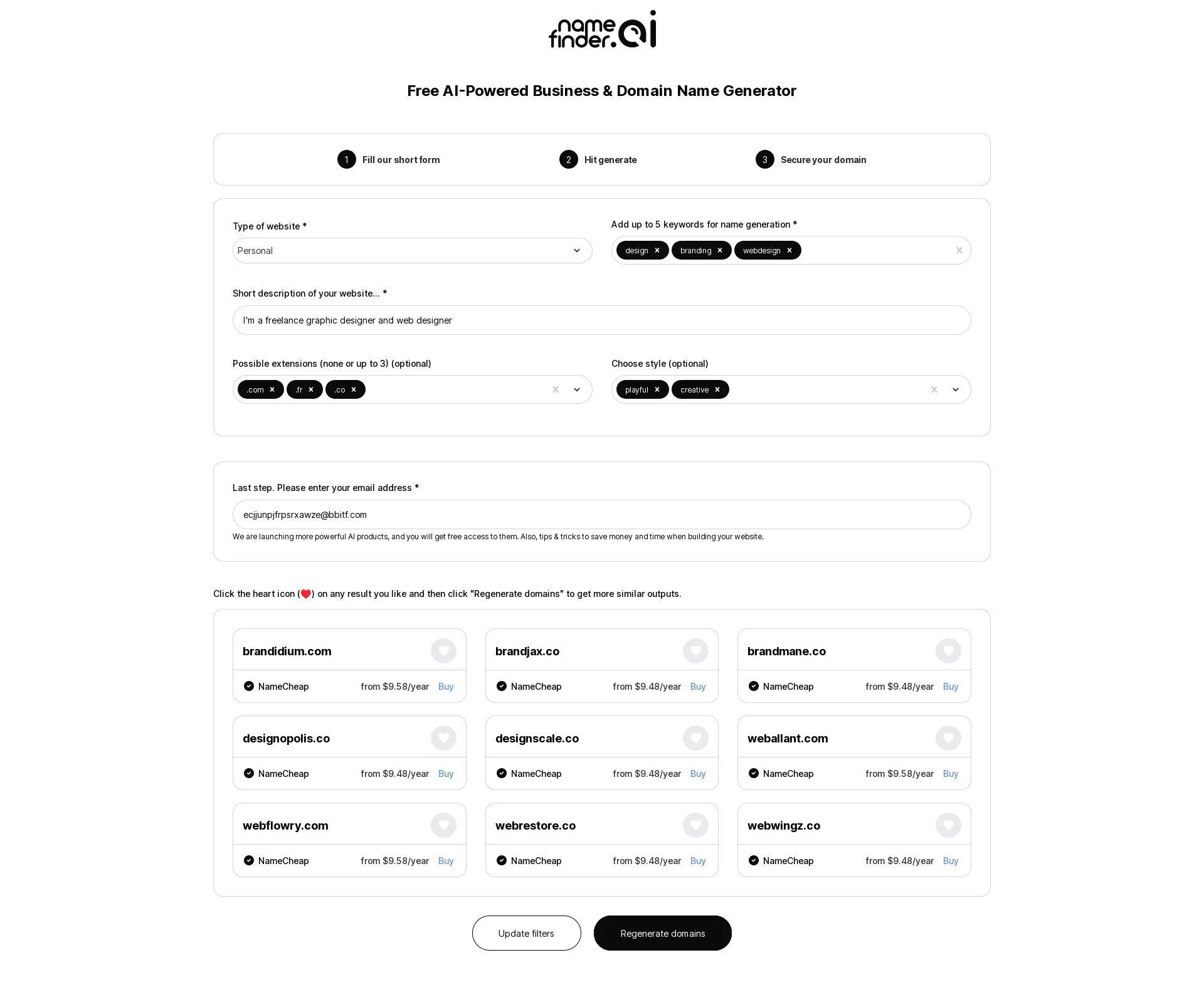 NameFinder Alternatives and Similar Sites & Apps | AlternativeTo