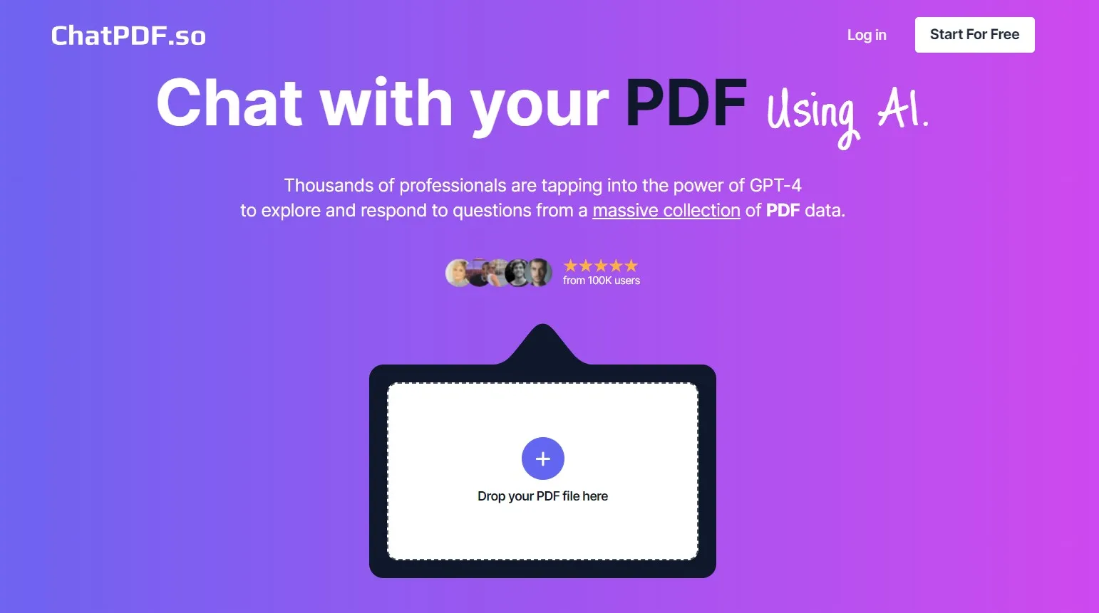 Chatpdf.so Alternatives and Similar Sites & Apps | AlternativeTo