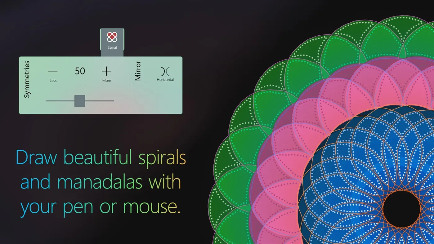 Spirality: Create beautiful drawings reminiscent of old Spirograph toys ...