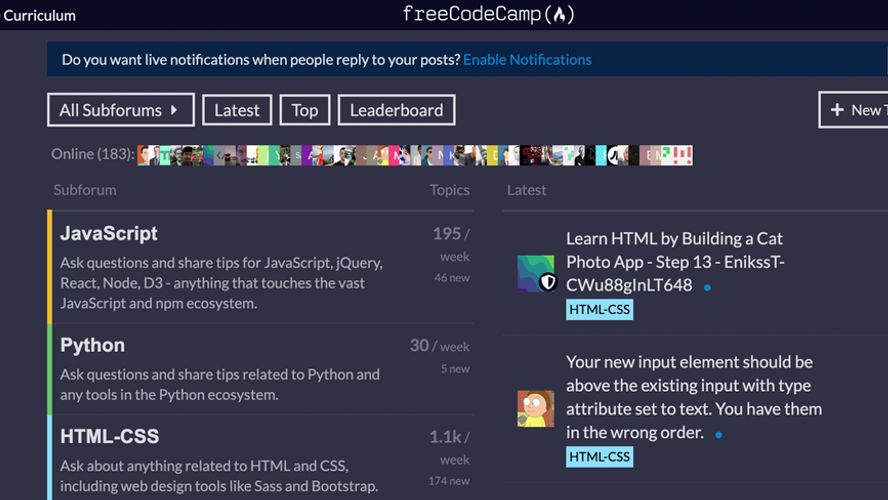 freeCodeCamp: Free Code Camp's open source community help | AlternativeTo