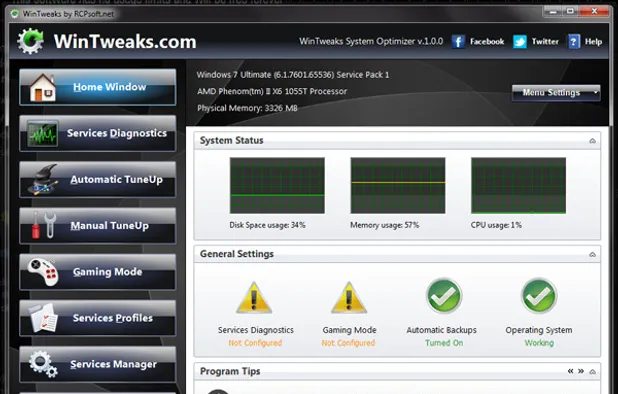 WinTweaks: Windows Tweaking utility that can improve your | AlternativeTo