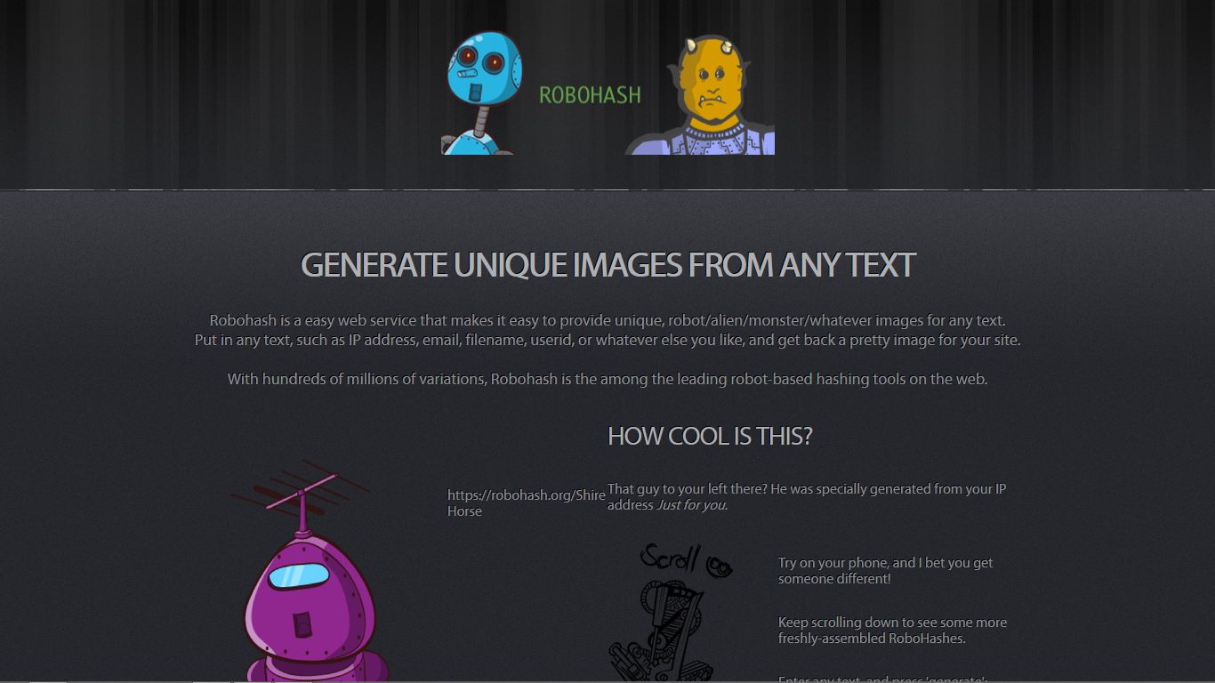 Robohash Alternatives - Explore Similar Sites & Apps | AlternativeTo