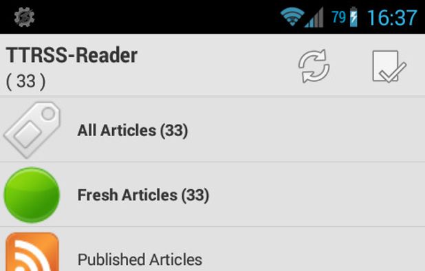 TTRSS-Reader: Client application for the | AlternativeTo
