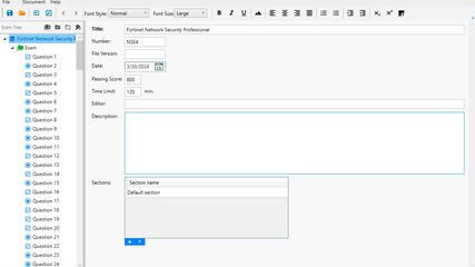 ProfExam Creator: A visual editor simplifying the creation and editing ...