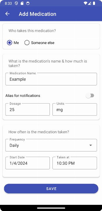 MediTrak: App that helps users keep track of their medications ...