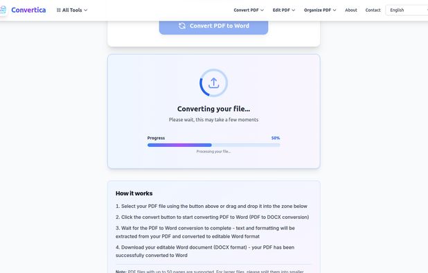 Convertica: Free online file conversion tool that allows users to ...