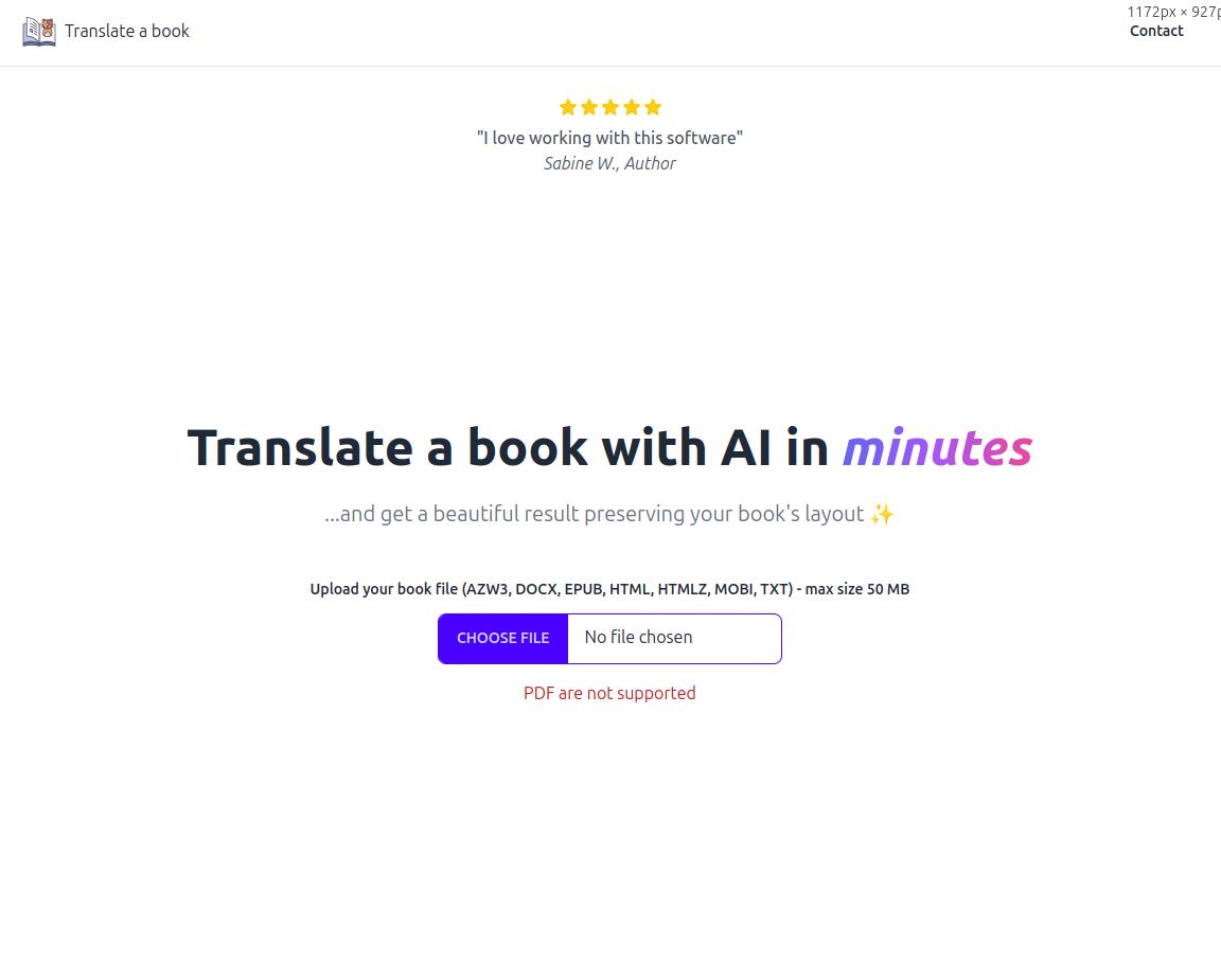 Translate a Book with AI Alternatives: Top 3 Translators & Similar ...