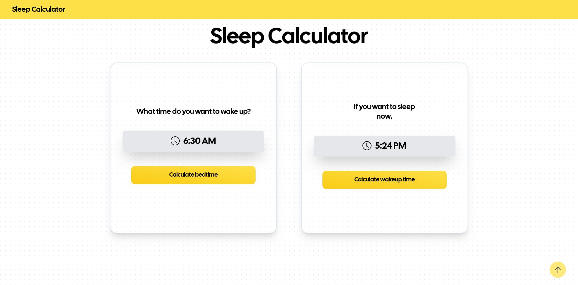 SleepCalculator.info Alternatives and Similar Sites & Apps | AlternativeTo