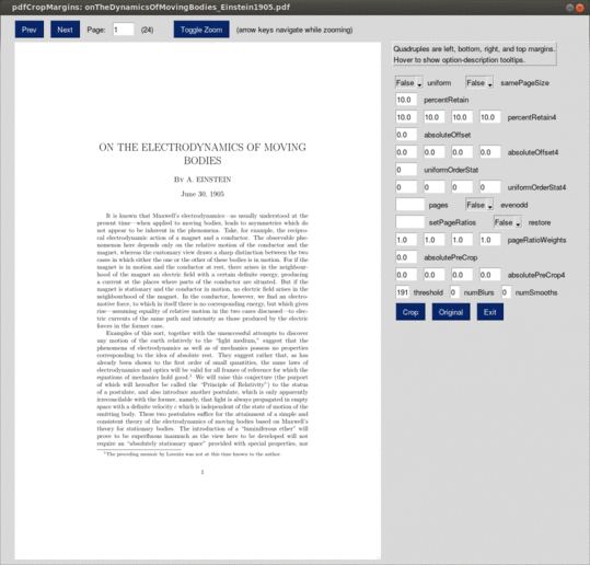 pdfCropMargins: A program to crop the margins of PDF files | AlternativeTo