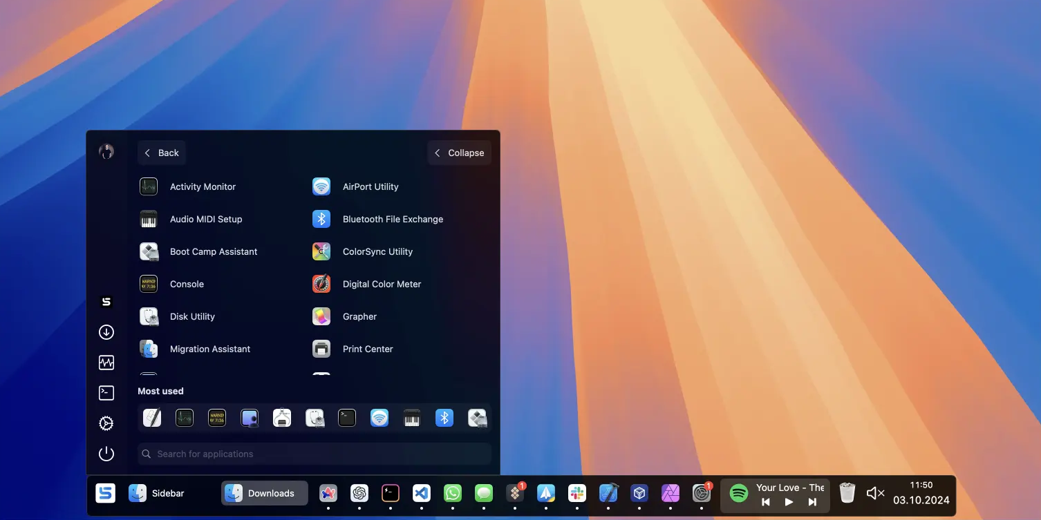 Sidebar 1.7 brings many enhancements and customization options to this ...