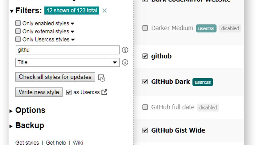 Stylus: Redesign the web with Stylus, a user styles manager | AlternativeTo