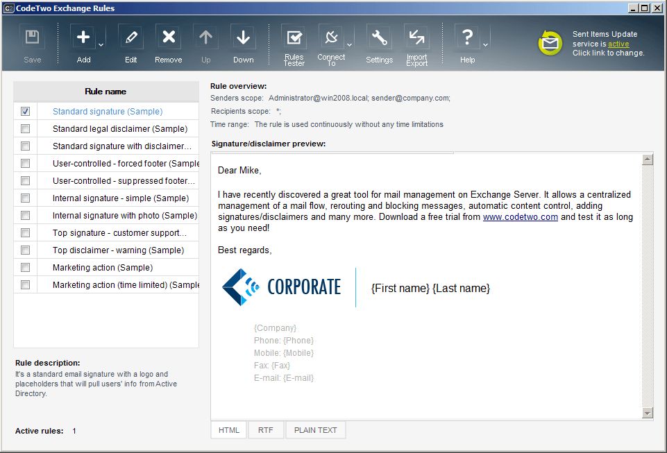 CodeTwo Exchange Rules Alternatives: Top 10 Email Marketing Services ...