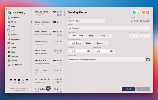 ServBay: The next generation Web development environment | AlternativeTo