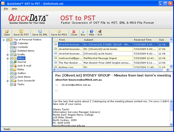 QuickData OST to PST Alternatives: 25+ Mail Converters & Similar Apps | AlternativeTo