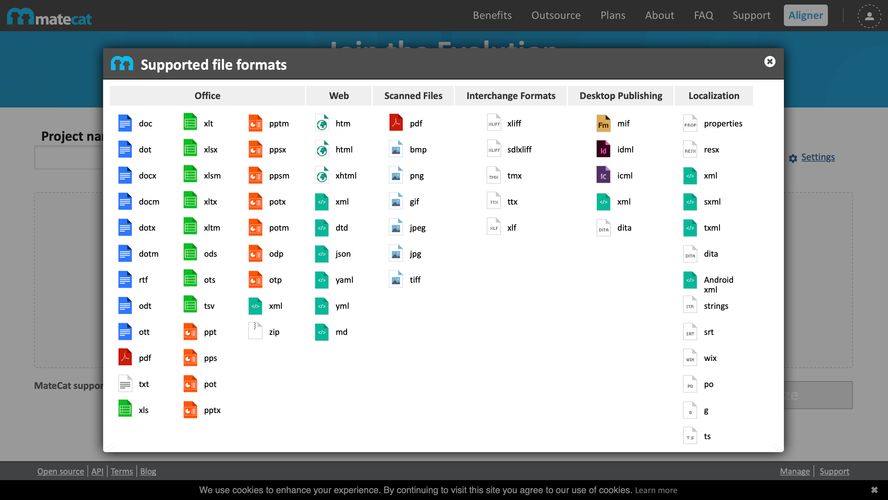MateCat: Free web-based computer-aided translation (CAT) tool for both freelance | AlternativeTo