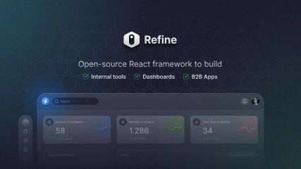 Refine.js: An open-source React Framework for building internal tools, admin panels | AlternativeTo