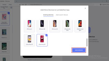 LT Browser: Allows you to perform live mobile view debugging of your ...