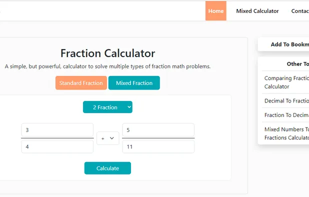 Fractions-Calculator Alternatives and Similar Software | AlternativeTo