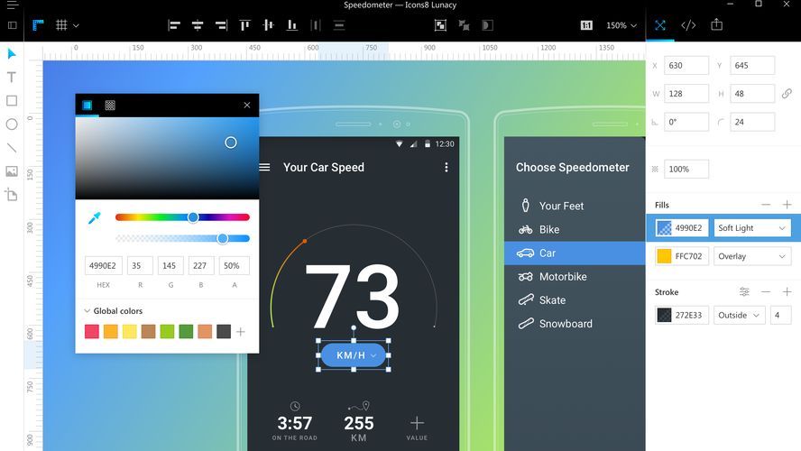 Lunacy: Native Windows app that opens, edits, and stores .sketch files ...