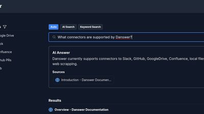 Danswer: Reviews, Features, Pricing & Download | AlternativeTo