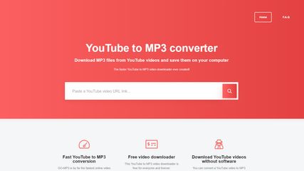 Go-MP3: YouTube to MP3 converter Download MP3 files from YouTube videos ...
