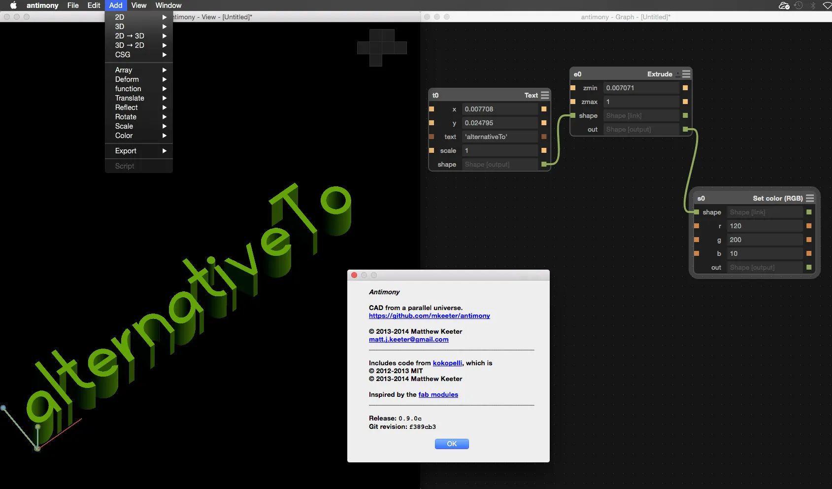 Antimony Alternatives: Top 10 CAD Software & 3D Modelers | AlternativeTo