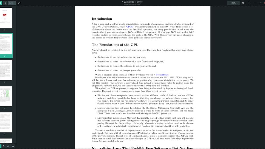 Evince: (or GNOME Document Viewer) is a document viewer for multiple ...