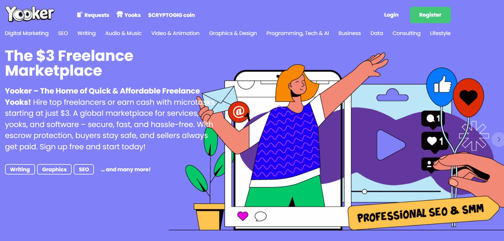 Yooker Alternatives: Freelance Marketplaces & Similar Websites - Page 4 ...