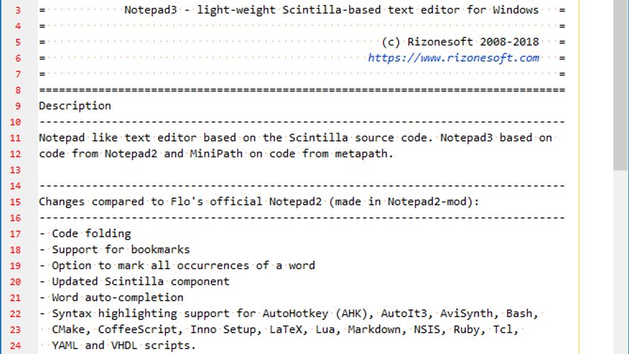 Notepad3: Fast and light-weight text editor with syntax highlighting for programming jobs ...