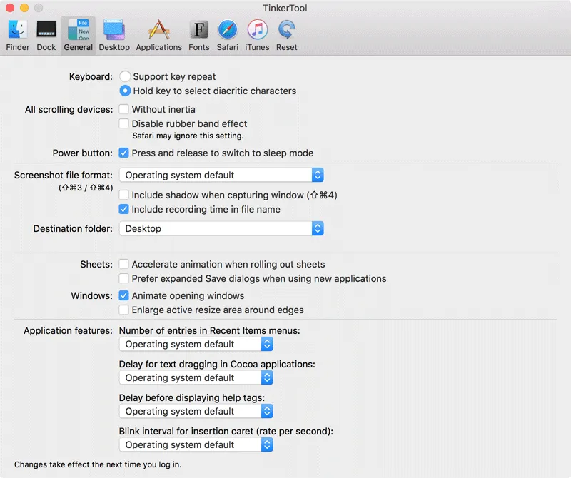 TinkerTool Alternatives: Top 16 Desktop Customization Tools | AlternativeTo
