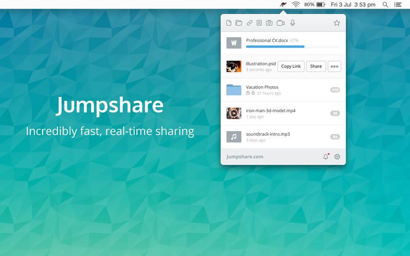 Jumpshare: Incredibly fast, real-time file sharing app. | AlternativeTo