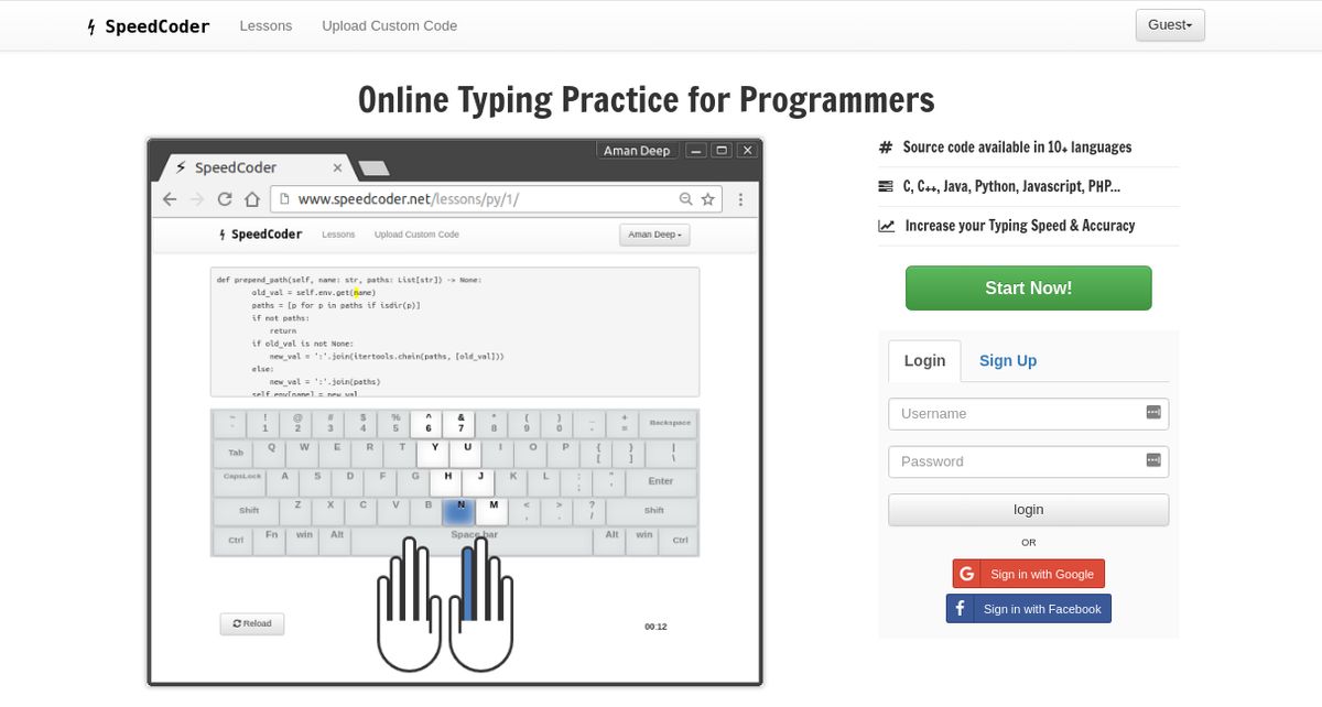 SpeedCoder: App Reviews, Features, Pricing & Download | AlternativeTo