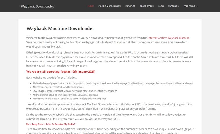 Wayback Machine Downloader Alternatives and Similar Sites & Apps ...