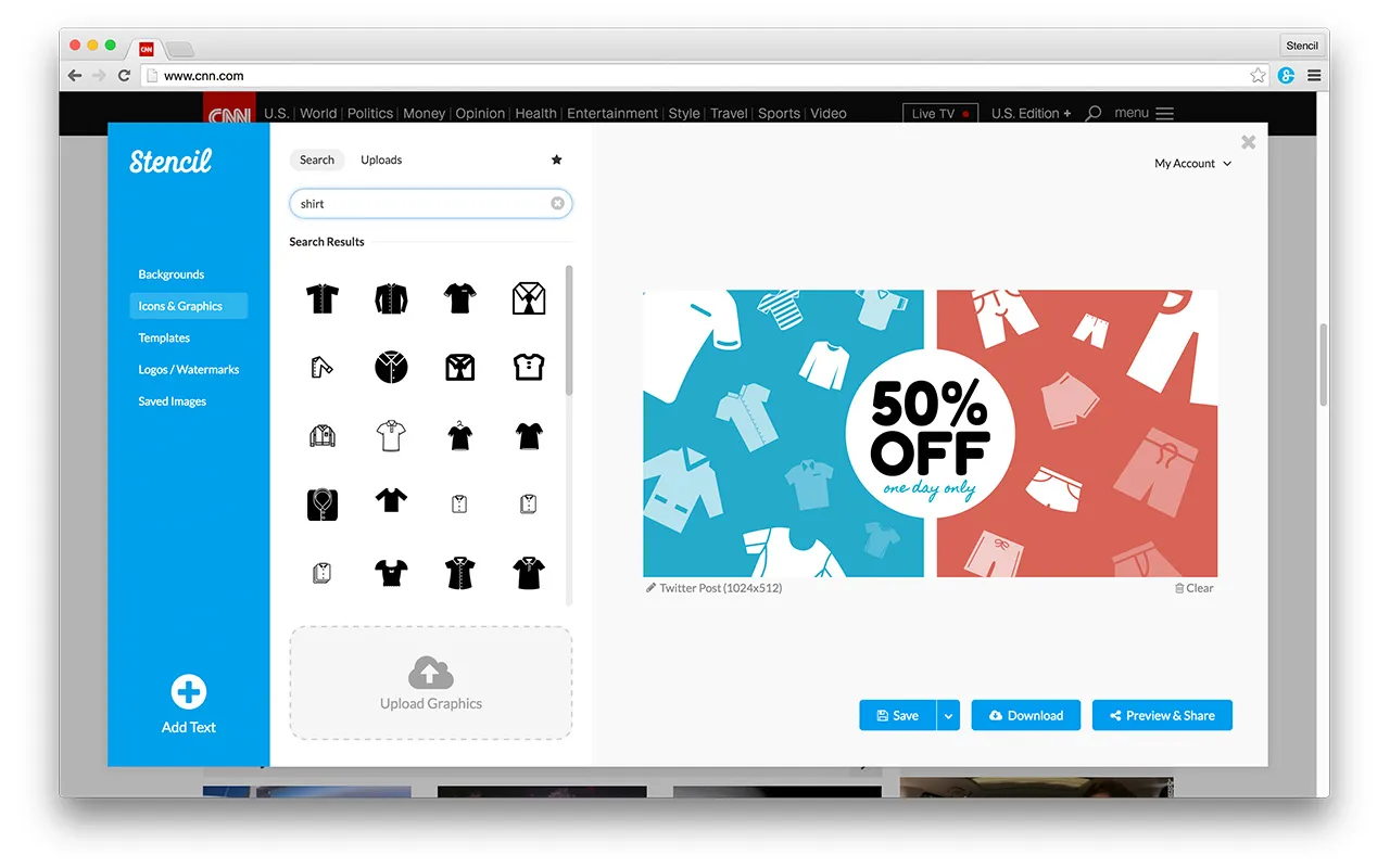 Stencil: World's fastest way to create visuals and double your ...