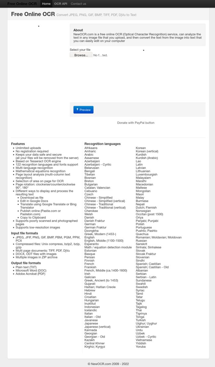 NewOCR.com: App Reviews, Features, Pricing & Download | AlternativeTo
