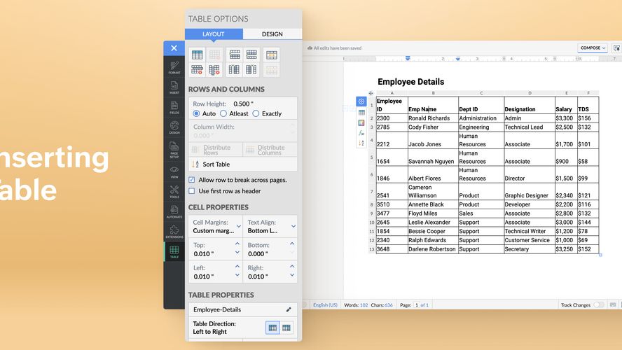Zoho Writer: Powerful, cloud-based word processor that allows you to ...