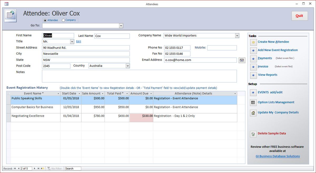 Event Management Database Alternatives and Similar Software | AlternativeTo