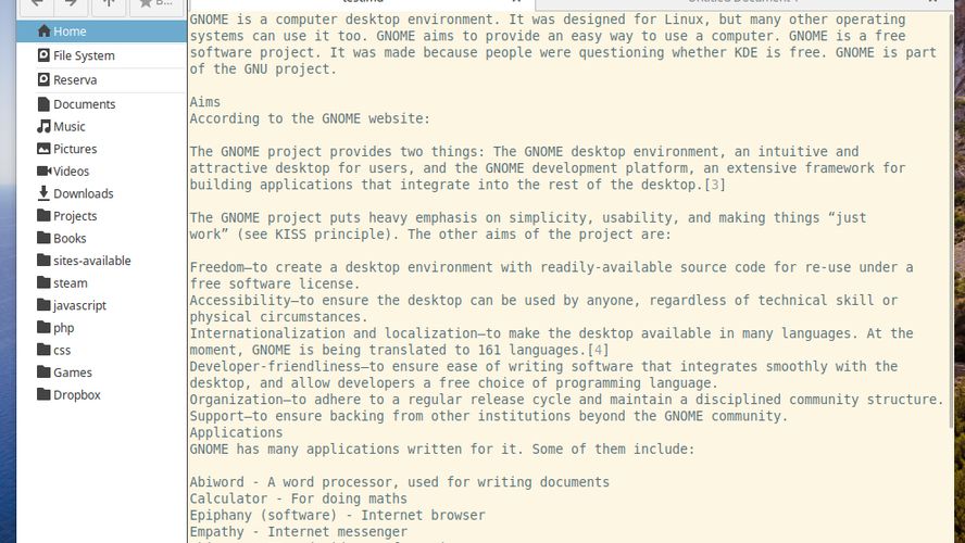gedit: Official text editor of the GNOME desktop | AlternativeTo