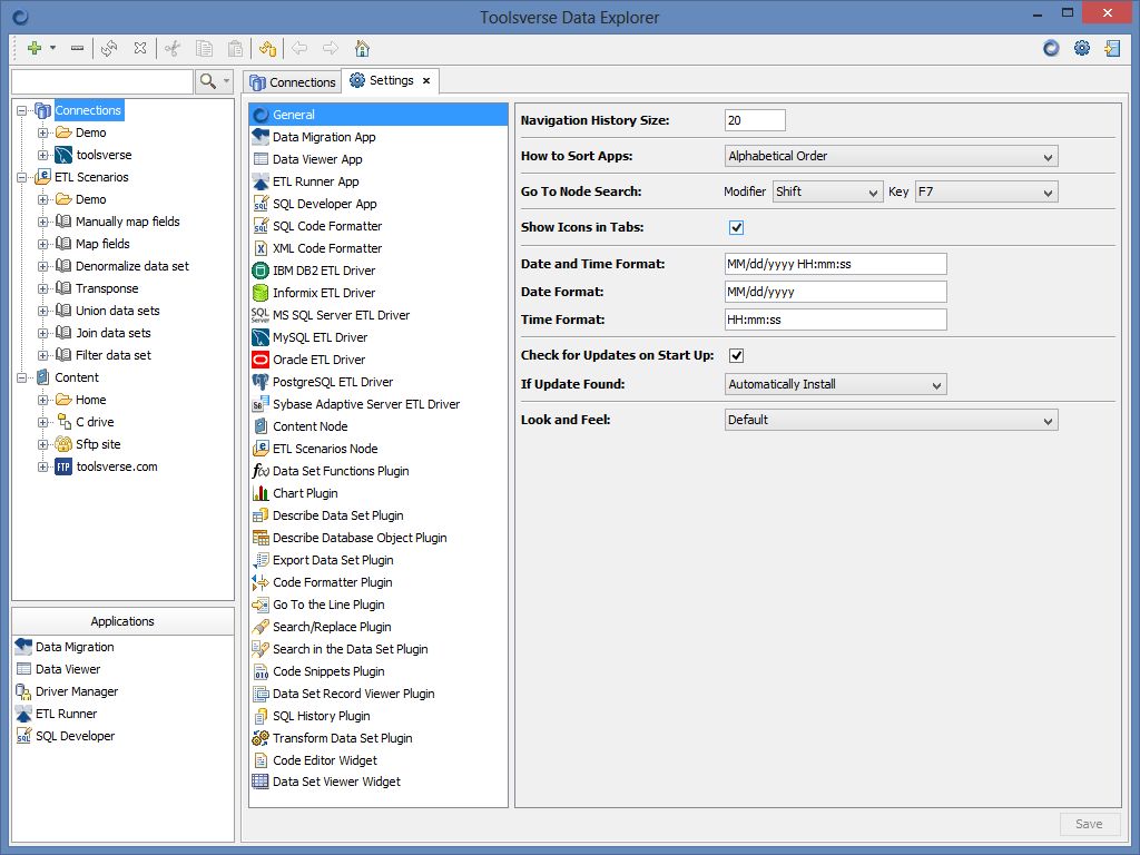 Toolsverse Data Explorer: Data Explorer is a complete end-to-end ...
